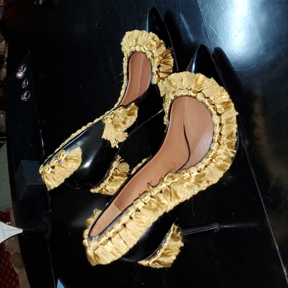 Candie's | Shoes | Handmade Couture Tassel Heels Tassel Heels Custom ...